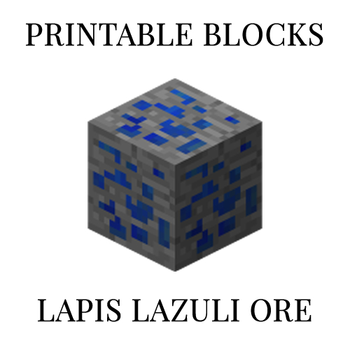 Minecraft Lapis Block